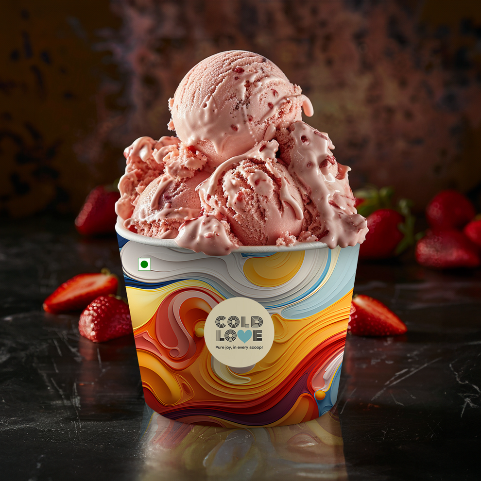 Strawberry – Cold Love Ice Cream